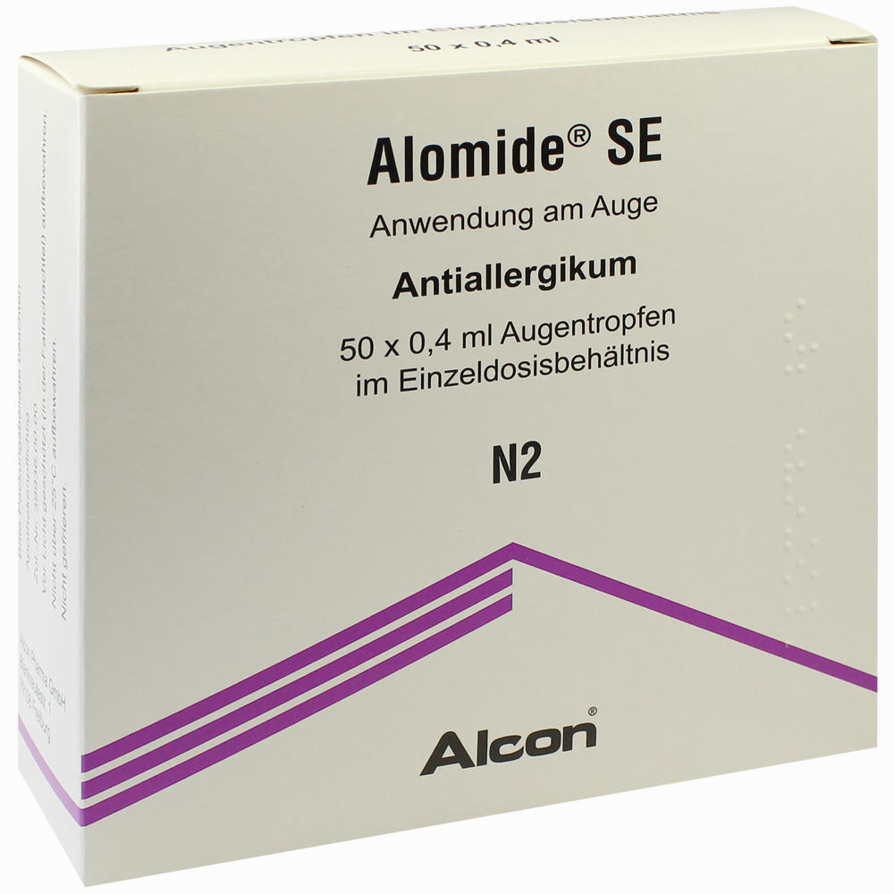 Alomide Se Augentropfen » Informationen und Inhaltsstoffe