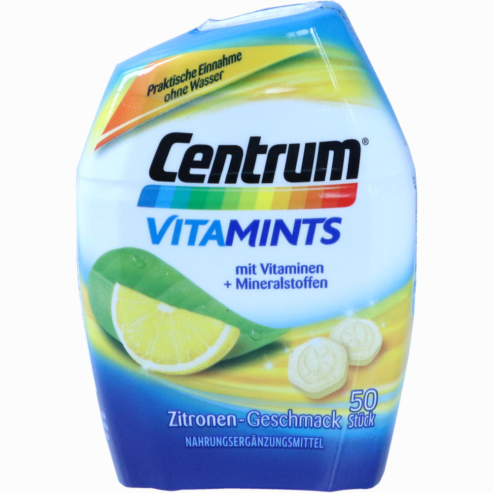 Centrum Vitamints Zitronen- Geschmack Kautabletten » Informationen und ...