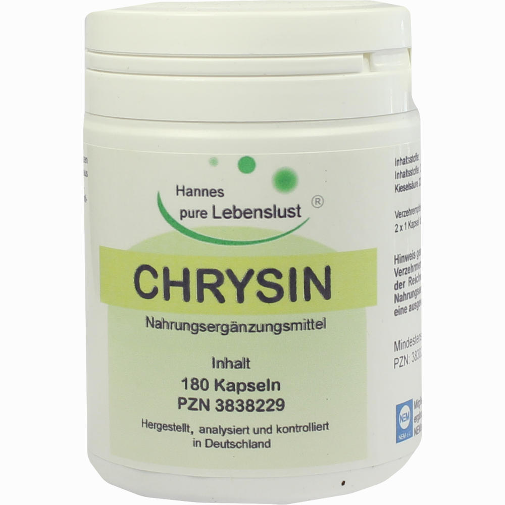 Chrysin Vegi Kapseln » Informationen und Inhaltsstoffe