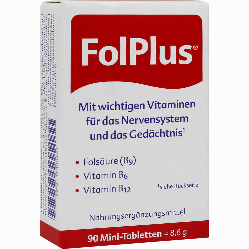 FolPlus Mini-Tabletten | Informationen & Inhaltsstoffe