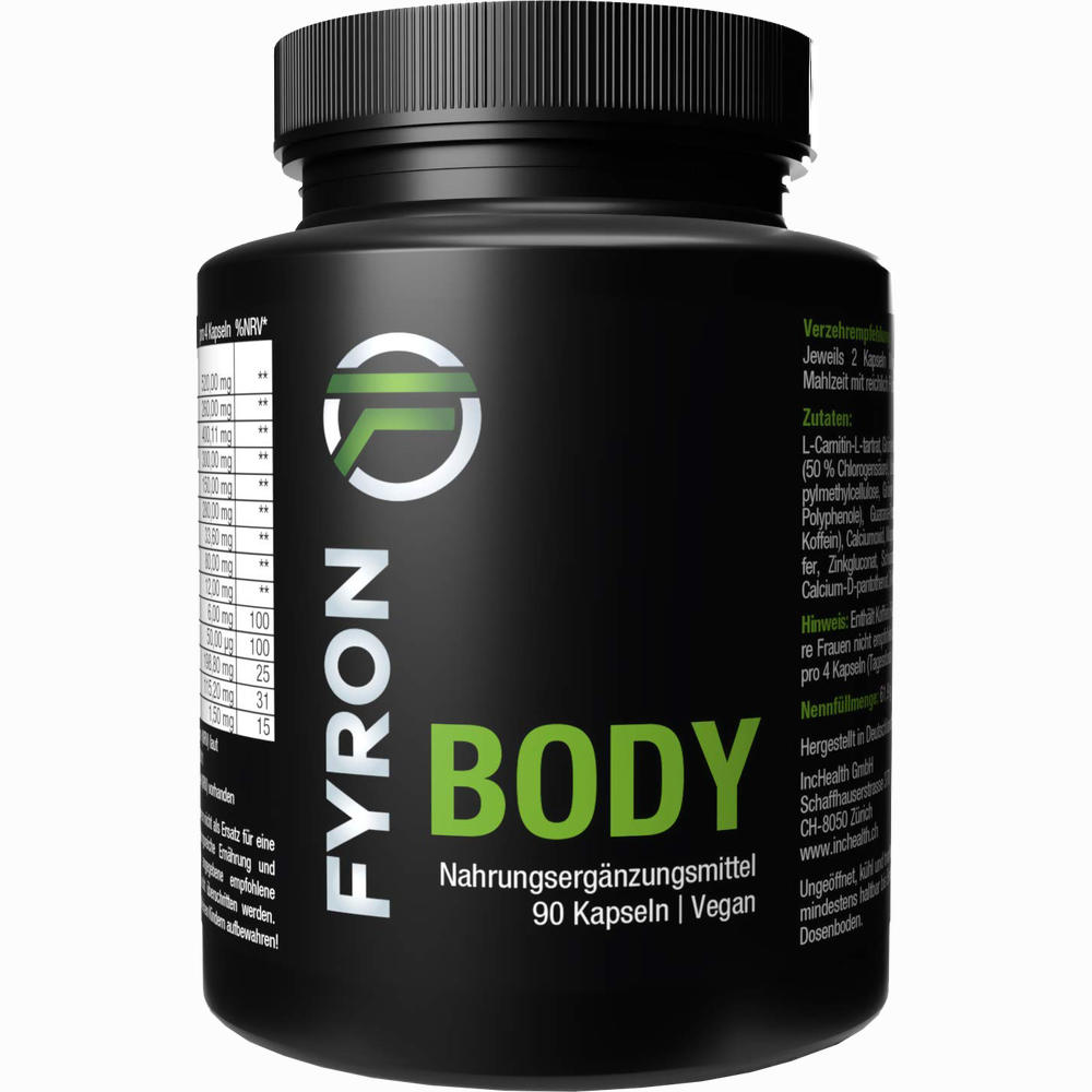 Fyron Body Kapseln » Informationen und Inhaltsstoffe