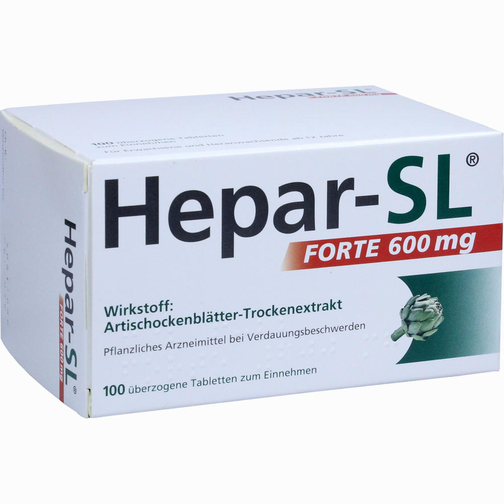 Hepar-SL Forte 600mg Tabletten | Informationen