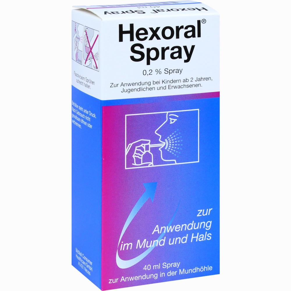 Hexoral Spray » Informationen und Inhaltsstoffe