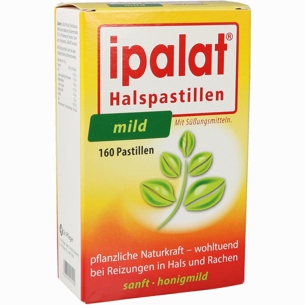 Ipalat Halspastillen Mild » Informationen und Inhaltsstoffe