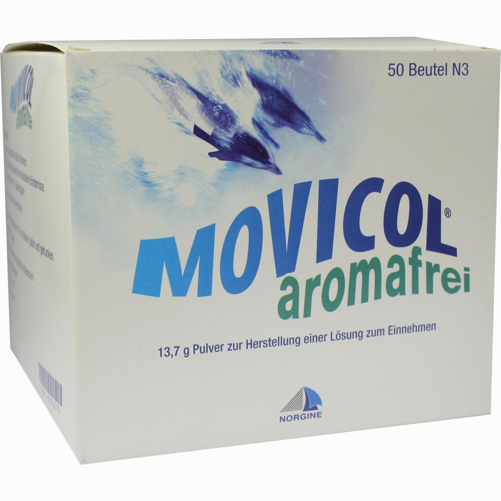 Movicol Aromafrei Pulver » Informationen und Inhaltsstoffe