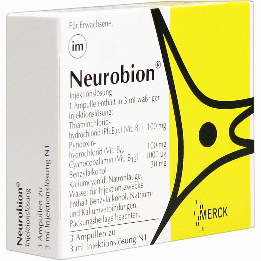 Neurobion Ampullen Merck selbstmedikation » Informationen und Inhaltsstoffe