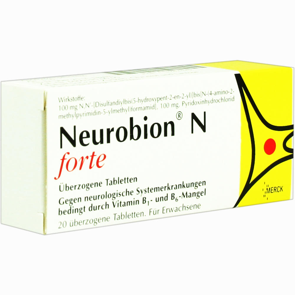 Neurobion N Forte Dragees » Informationen und Inhaltsstoffe