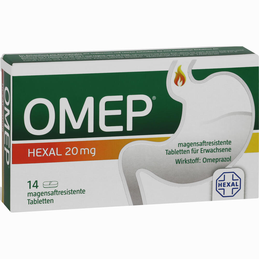 Omep Hexal 20mg Magensaftresistente Tabletten » Informationen und ...