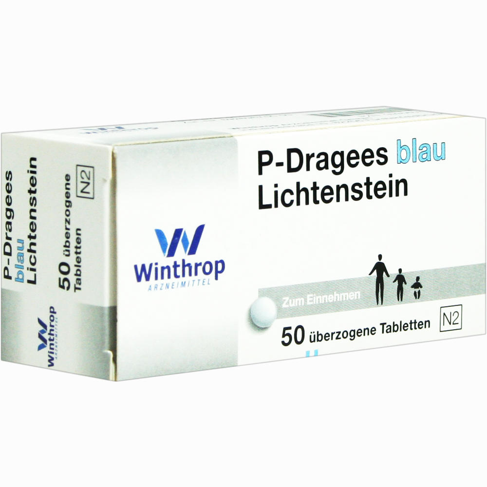 P- Dragees Blau » Informationen und Inhaltsstoffe