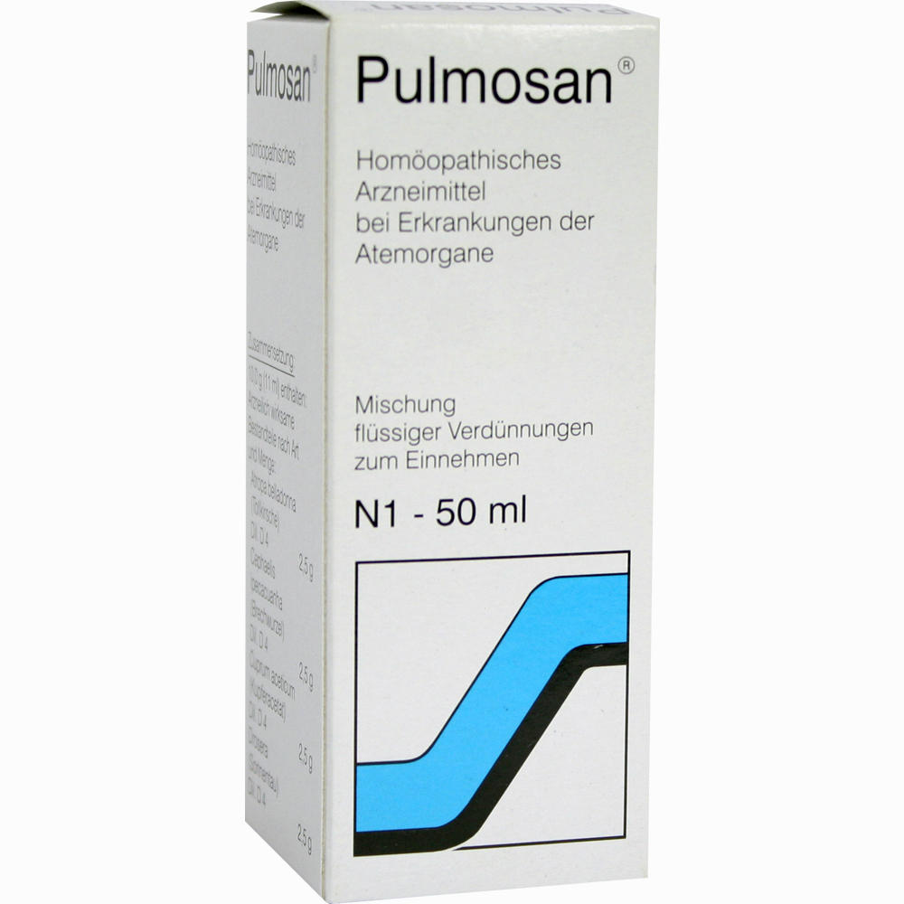 Pulmosan Liquidum » Informationen und Inhaltsstoffe