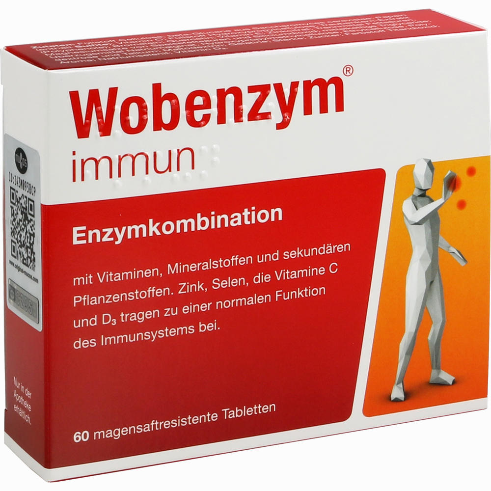 Wobenzym Immun Tabletten » Informationen und Inhaltsstoffe