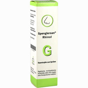 Spenglersan G- Rhinol Nasentropfen » Informationen und Inhaltsstoffe