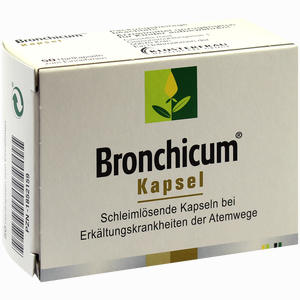 Bronchicum Kapseln » Informationen und Inhaltsstoffe