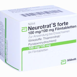 Neurotrat S Forte Filmtabletten » Informationen und Inhaltsstoffe