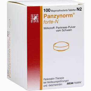 Panzynorm Forte N Magens Filmtabletten » Informationen und Inhaltsstoffe