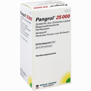 Pangrol 25000 Kapseln » Informationen und Inhaltsstoffe