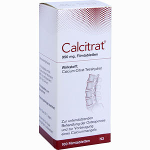 Calcitrat Filmtabletten » Informationen und Inhaltsstoffe