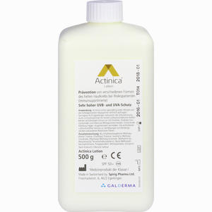 Actinica Lotion » Informationen und Inhaltsstoffe
