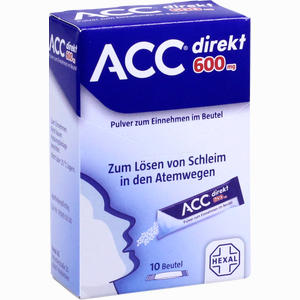 Acc Direkt 600mg Pulver Zum Einnehmen im Beutel » Informationen und ...